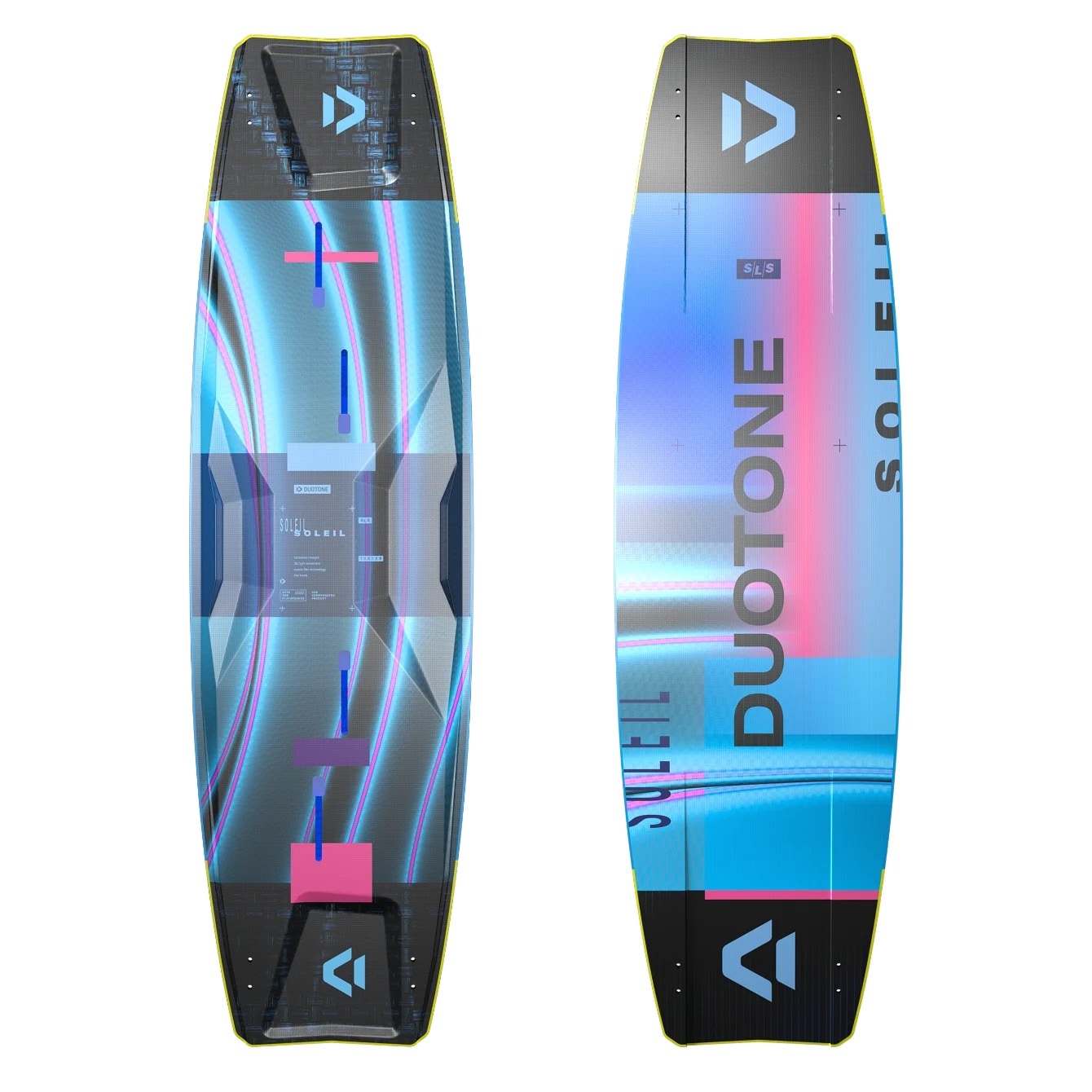 Duotone Soleil SLS Kiteboard 24 Twintip Freeride Kitesurf Leicht
