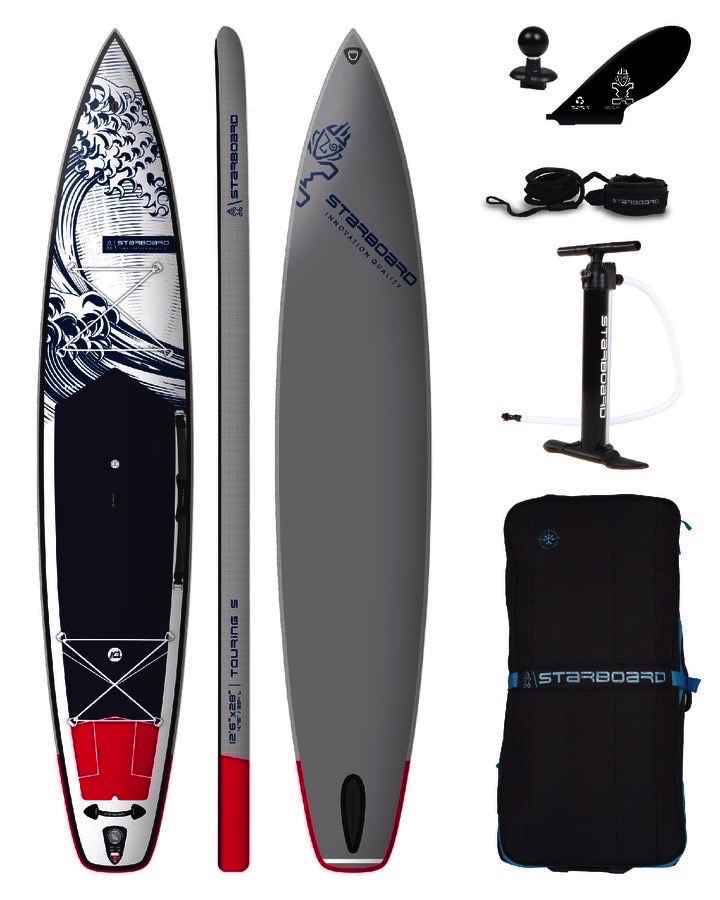 Starboard Touring Wave Deluxe Sc Aufblasbares SUP 24