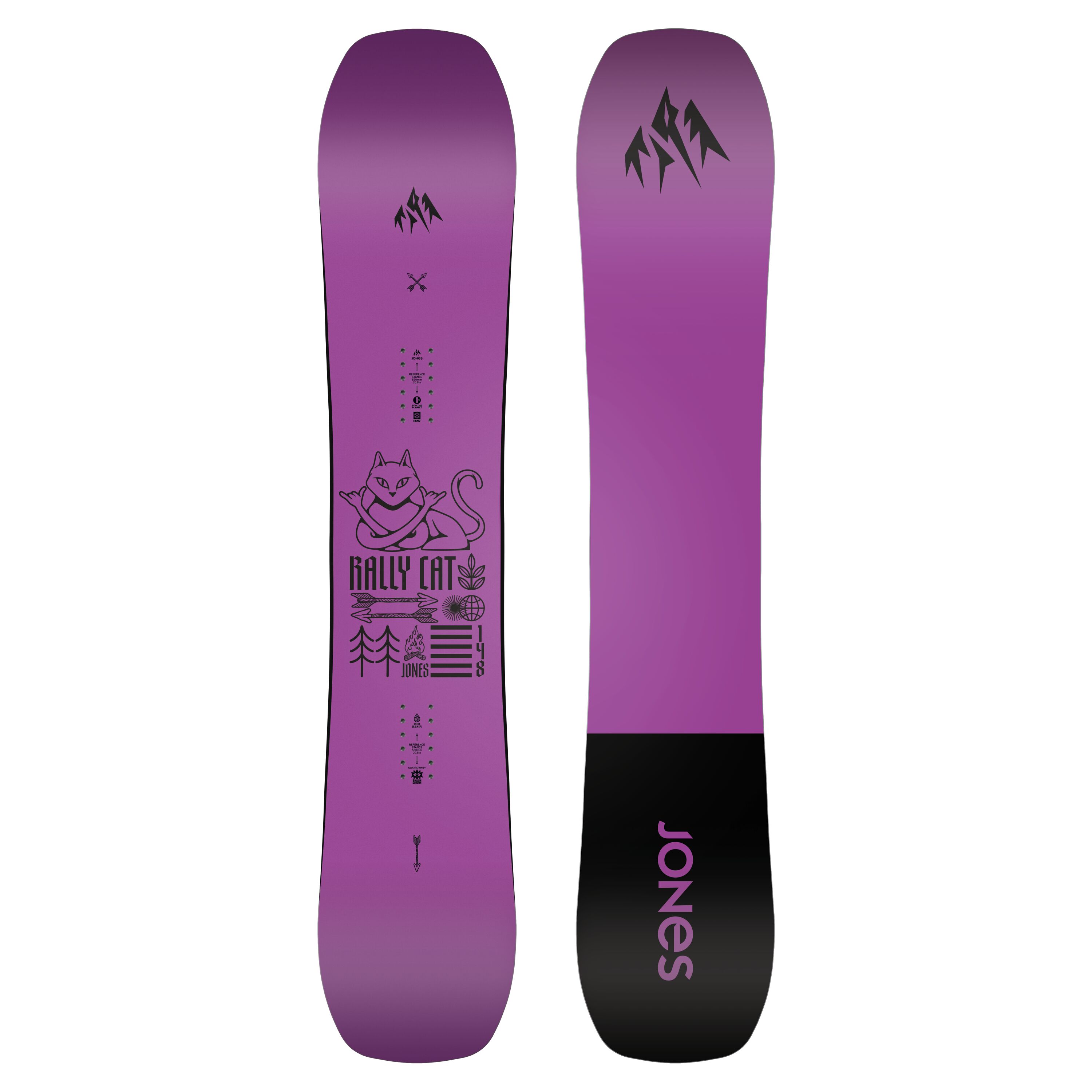 Jones Women's Rally Cat Snowboard 25