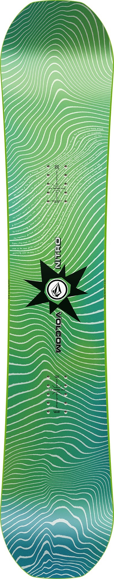 Nitro Ripper Youth X Volcom Snowboard 25