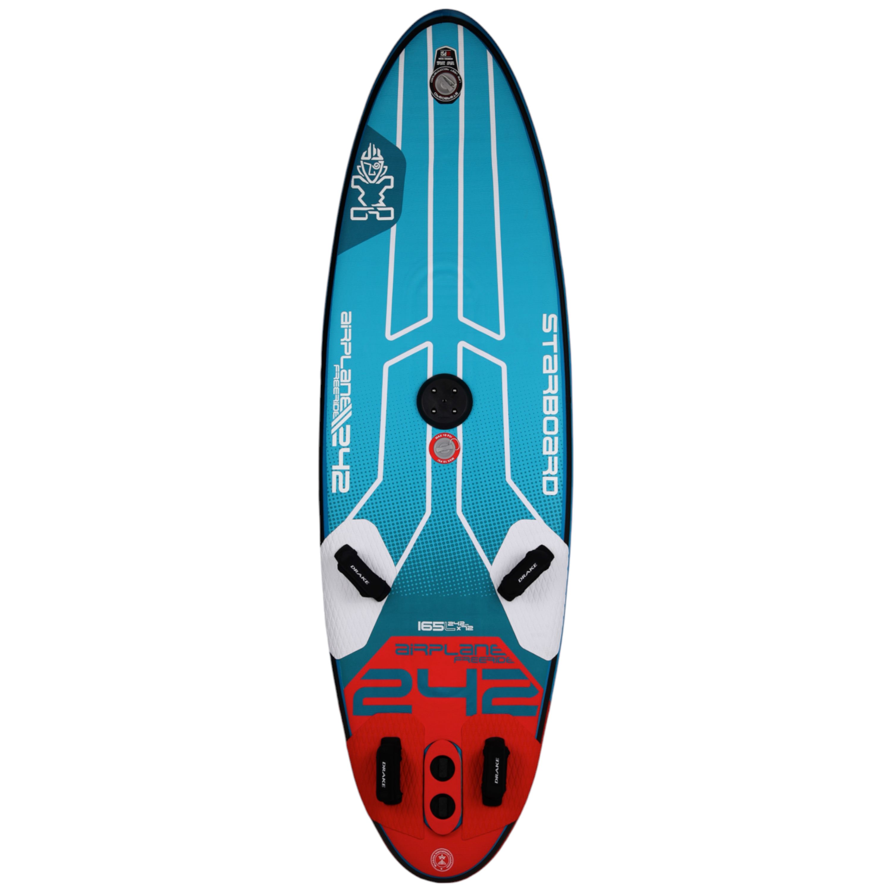 Starboard Airplane Center Fin Windsurf Board 2025