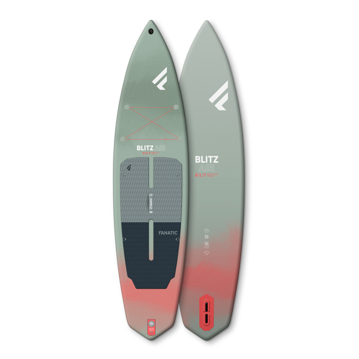 Fanatic iSUP Blitz Air SLT aufblasbares Paddle Board 25