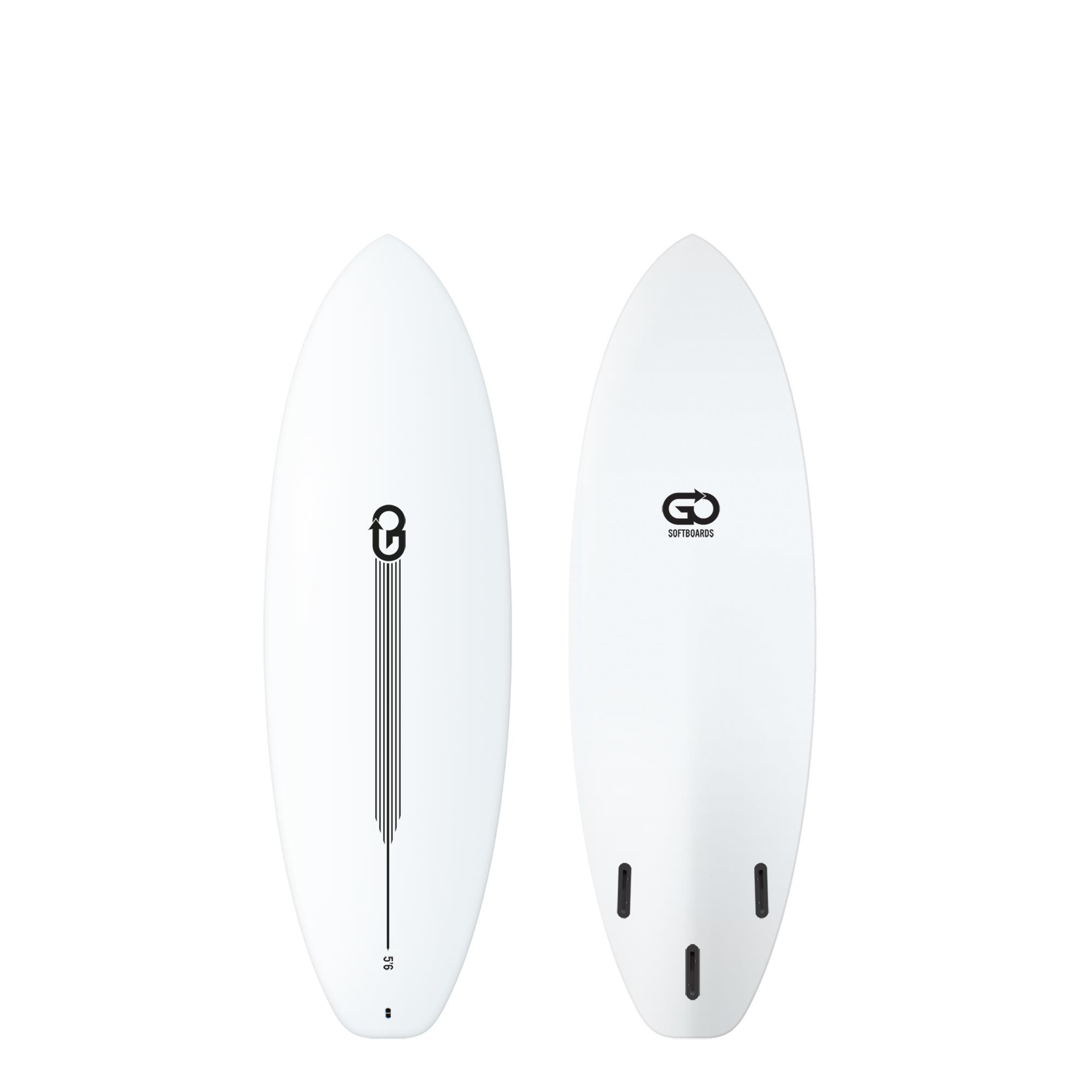 GO-Softboards Surf Range Soft Top Softboard 25