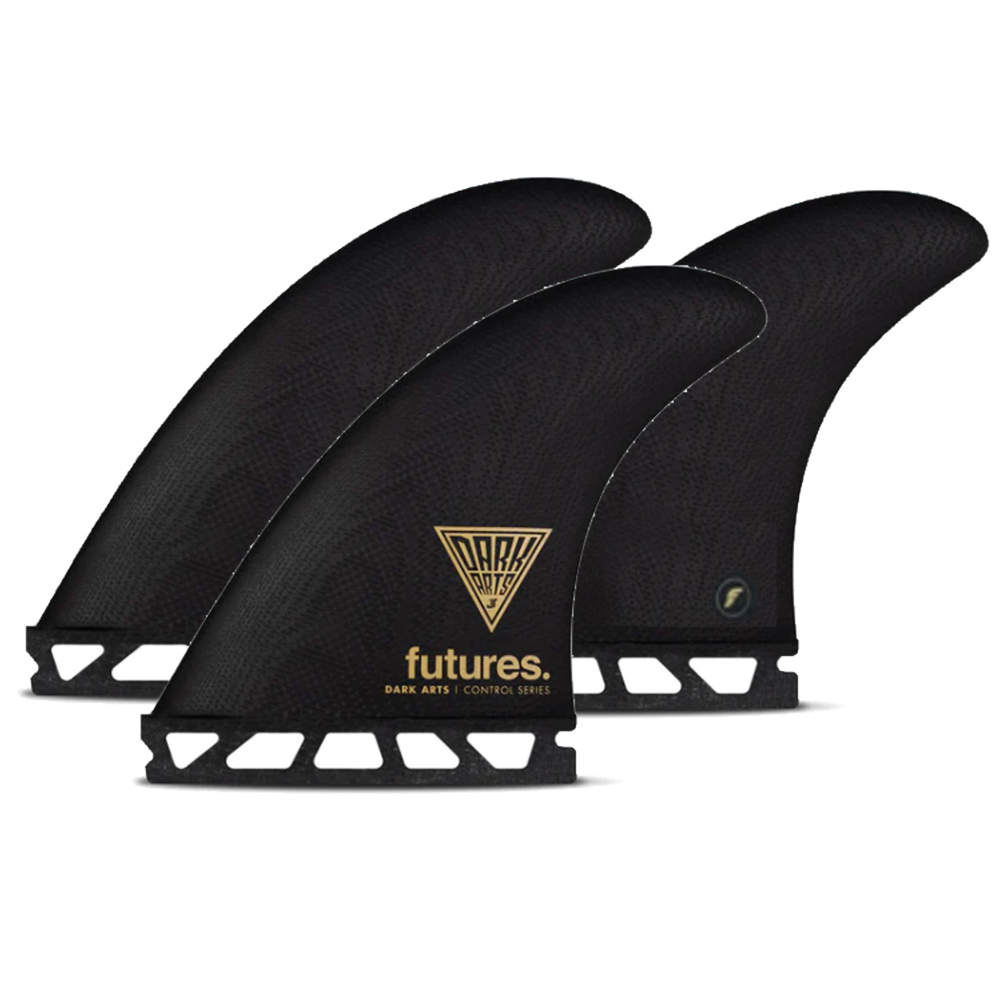 futures Thruster Fin Set Dark Arts Fiberglass L Fin 25