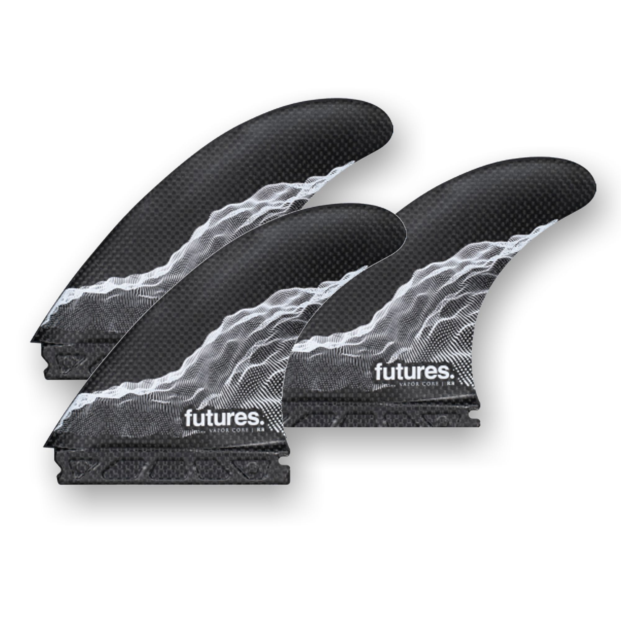 futures Thruster Fin Set R6 Vapor Core medium Fin 25