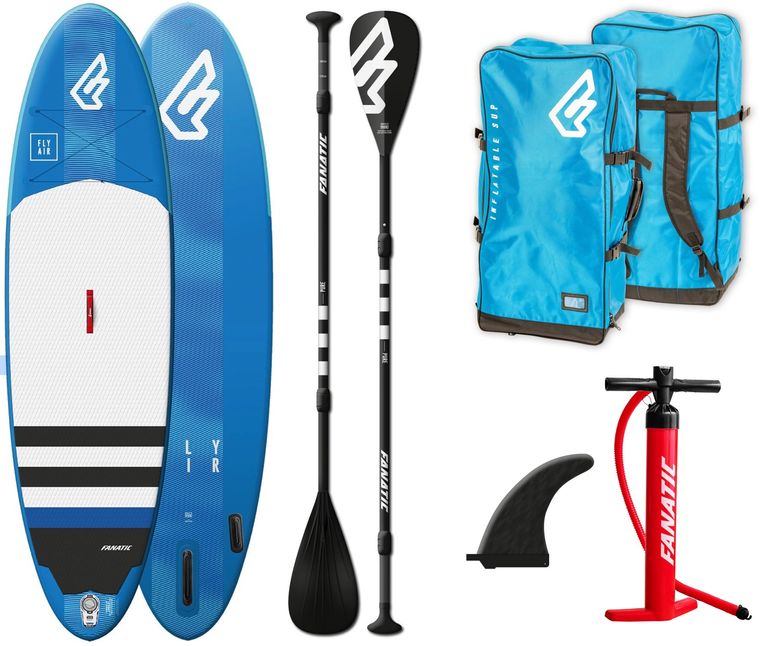 Fanatic SUP Set Fly Air Board und Paddel 2019 Allrounder