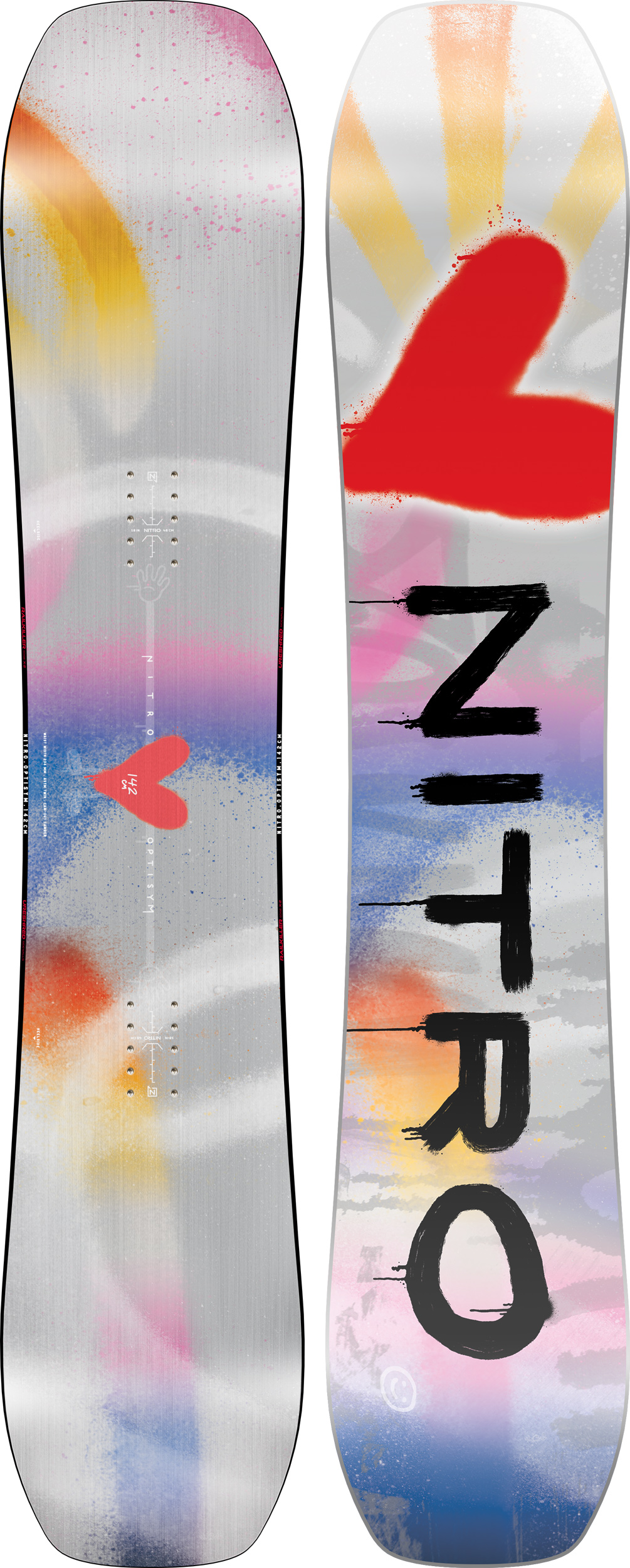 Nitro Optisym Womens Snowboard 26 | Puresports Schumacher