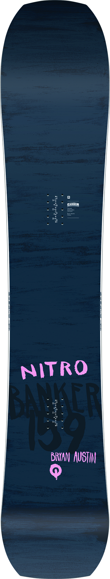 Nitro Quiver Banker 2020 Snowboard All Mountain leicht