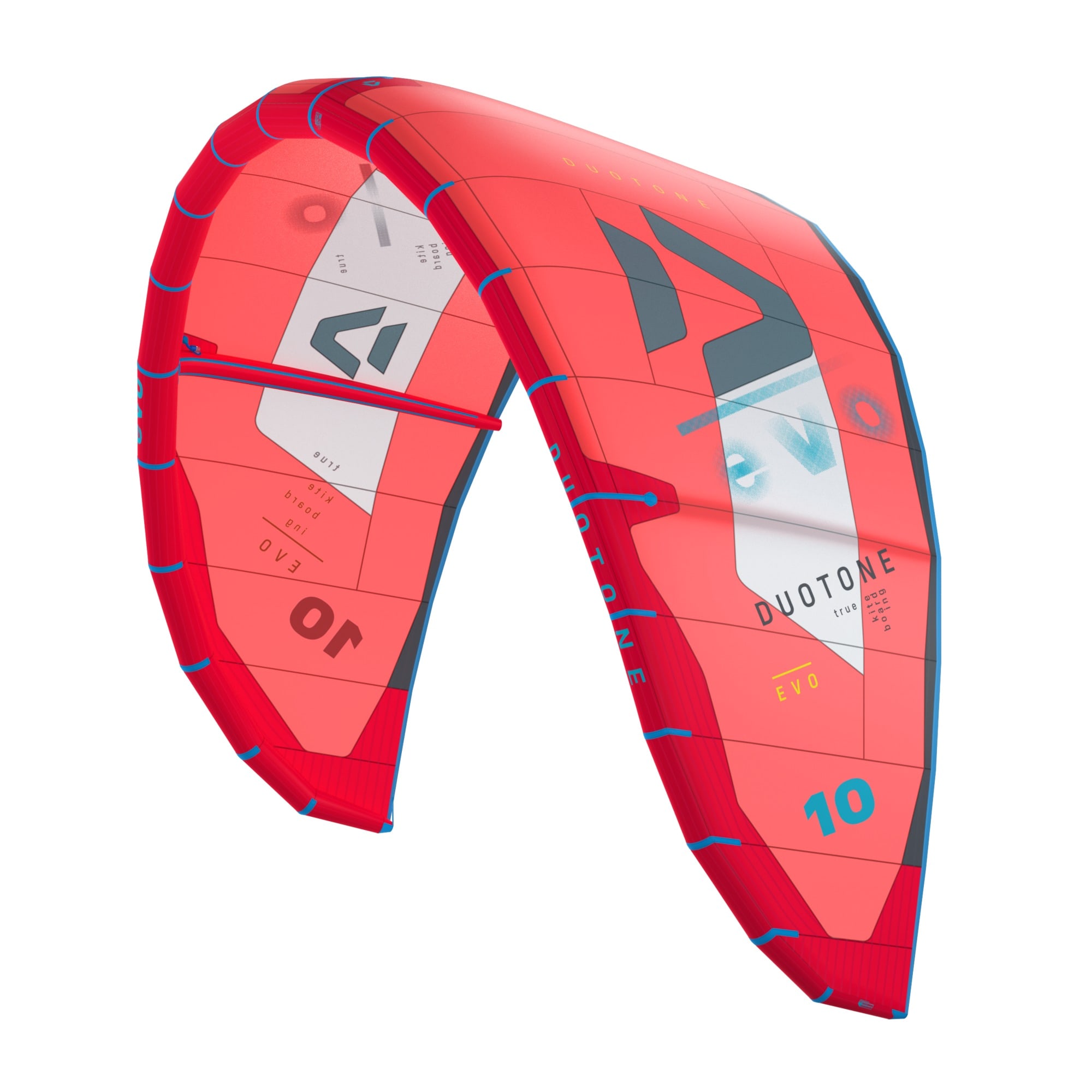 Duotone Kite Evo red 21 Freeride Freestyle Wave Allrounder