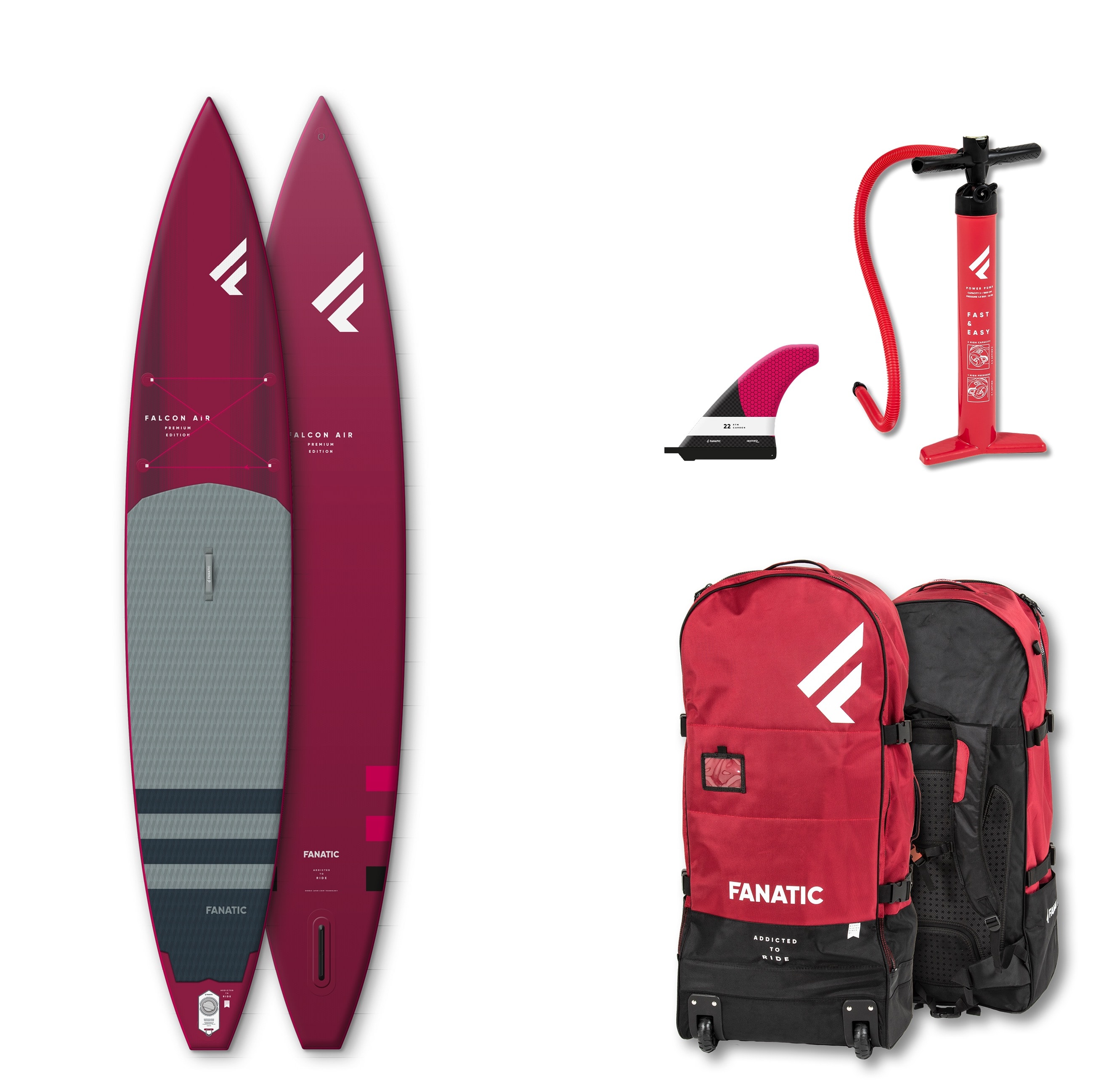 Fanatic Falcon Air Premium SUP Board aufblasbar 22 Race