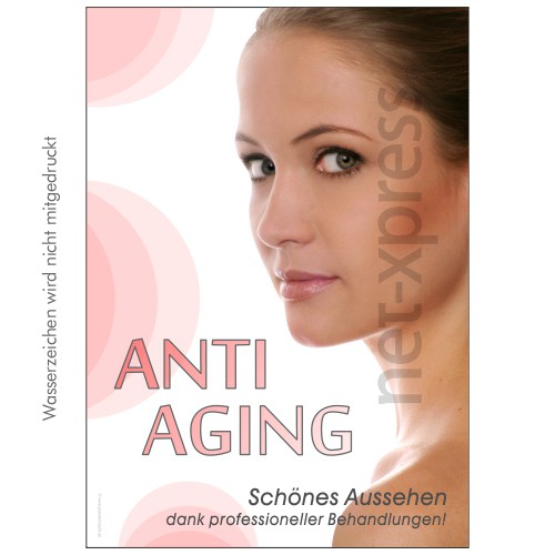 Poster Anti Aging | net-xpress.de