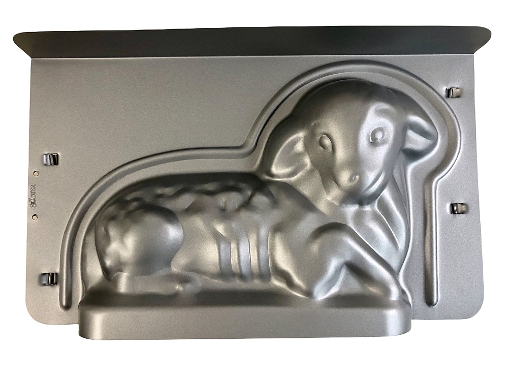 3D-Backform Osterlamm 2-teilig Antihaftbeschichtung 30 cm | backshop24 ...
