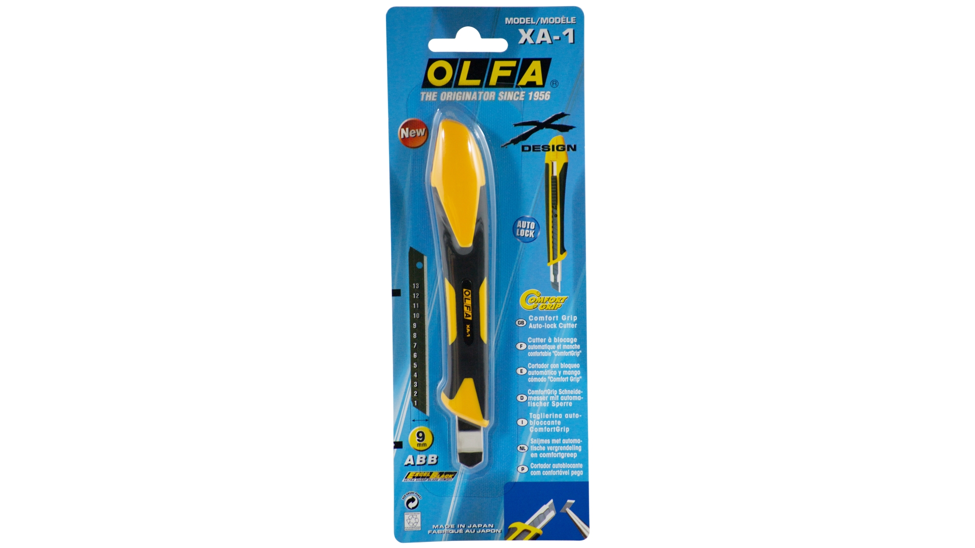 OLFA XA-1 ComfortGrip Cuttermesser | Kreativplotter Webshop