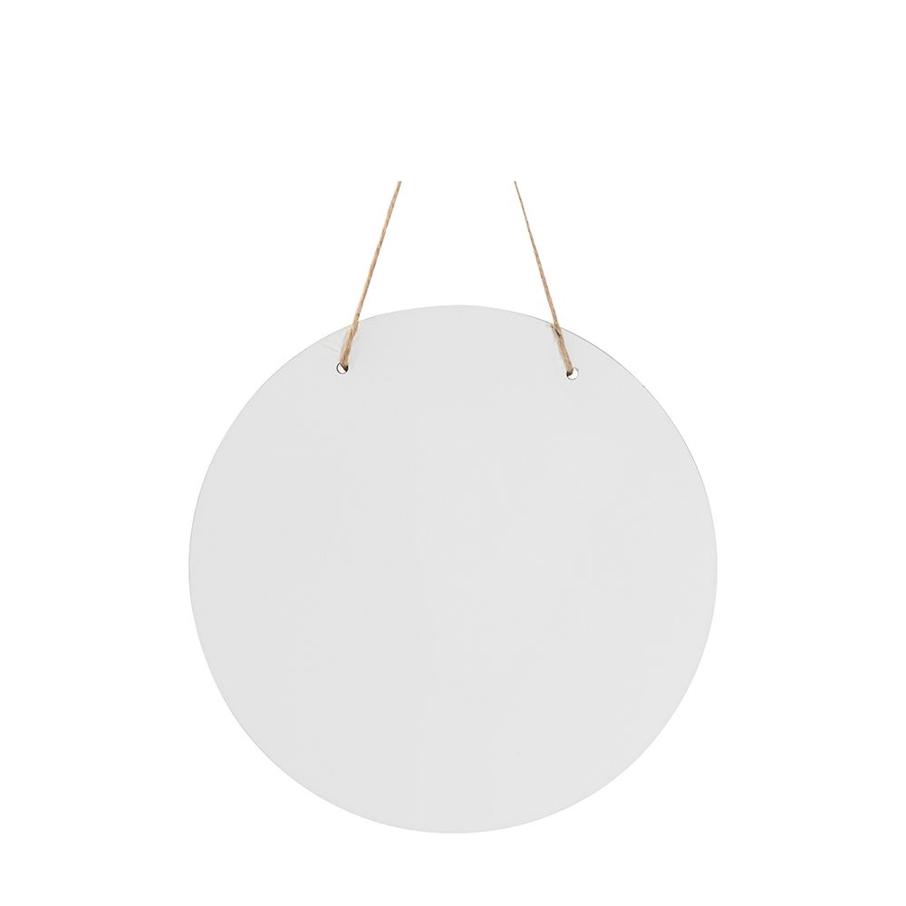 craftcut® MDF-Schild RUND - Durchmesser 25cm - Sublimationsrohling | Kreativplotter Webshop