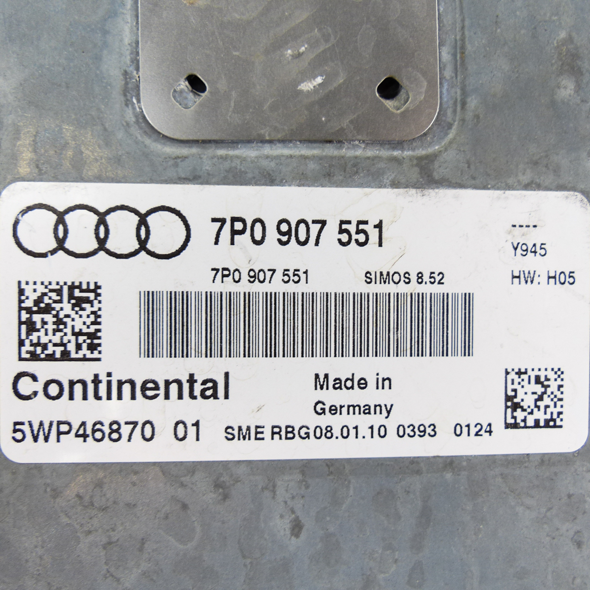 VW Touareg 7P5 3,0 TFSI CJTA 213KW 290PS Steuergerät Motor 7P0907551 | eBay