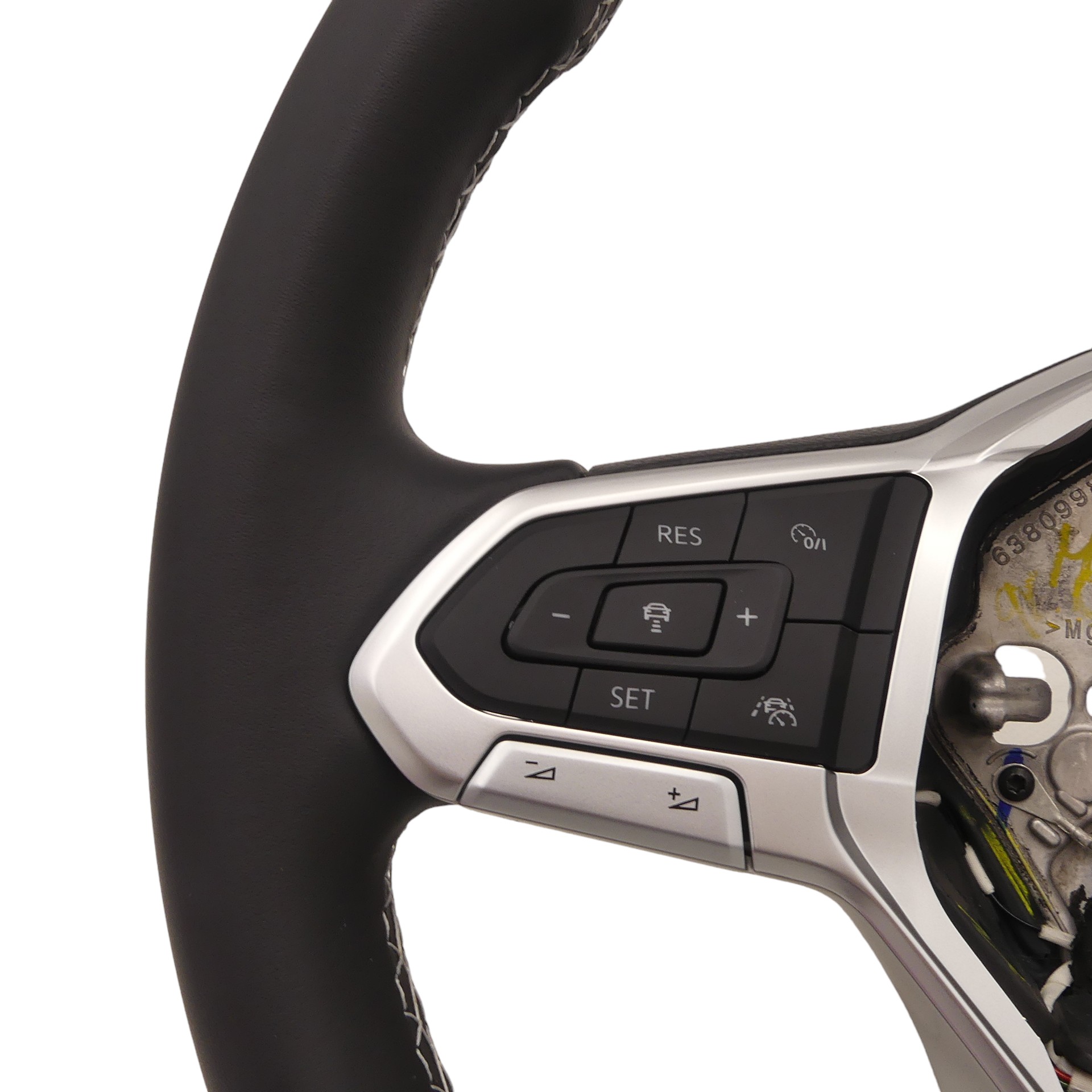 Multifunktionslenkrad Lenkrad heizbar ACC Travel Assist VW Tiguan Allspace Leder 4yourdrive
