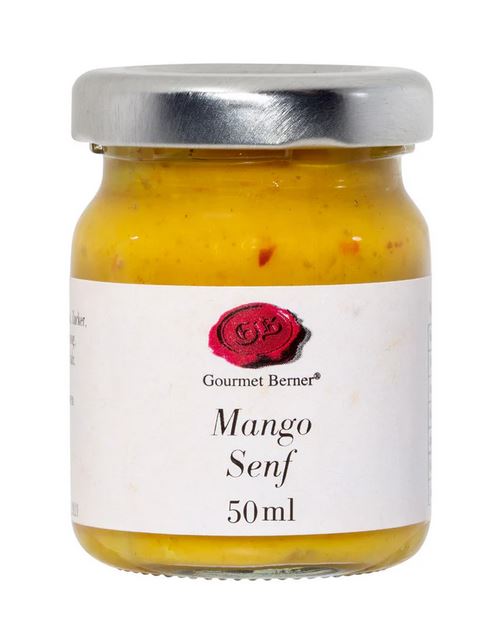 Mango Senf | exotischer Senf | Gourmet Senf | Feinkost | 50ml ...