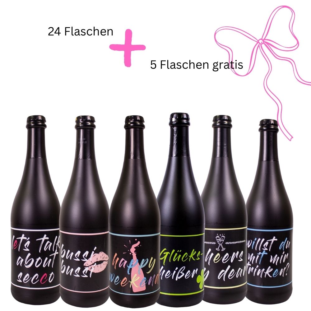 Prosecco-Set für Ladies Night: 24 + 5 Flaschen zum Anstossen | Prosecco ...