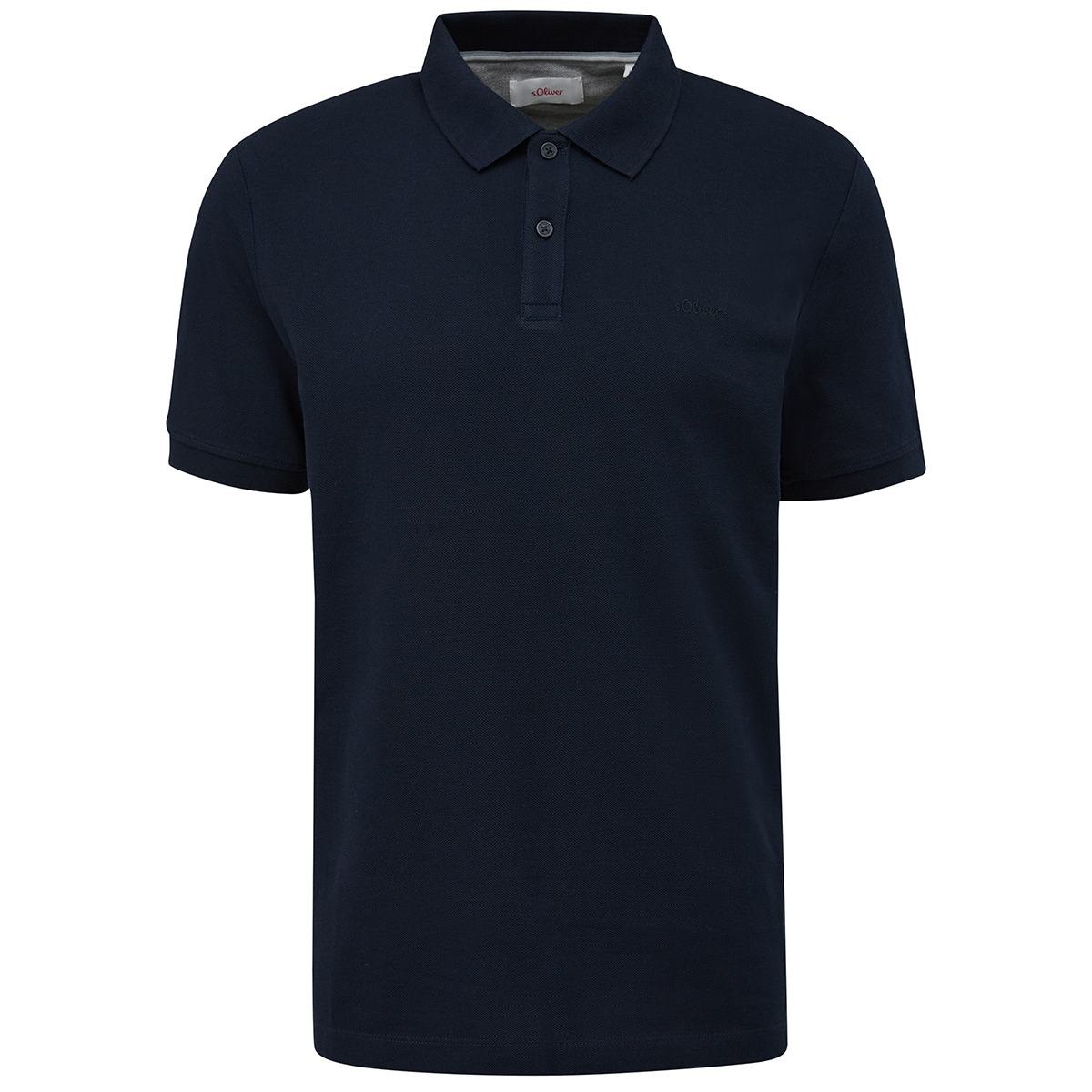 s.Oliver - Piqué Poloshirt extra lang - dunkelblau
