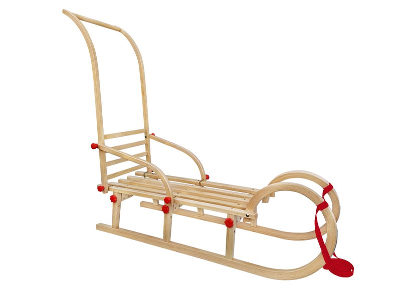 Rodelschlitten Rodel Schlitten aus Holz 110