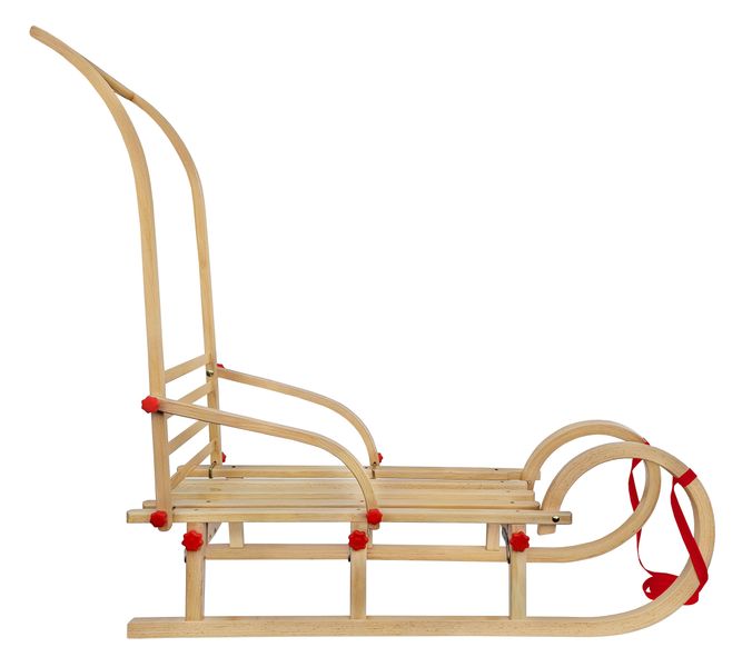 Rodelschlitten Rodel Schlitten aus Holz 110