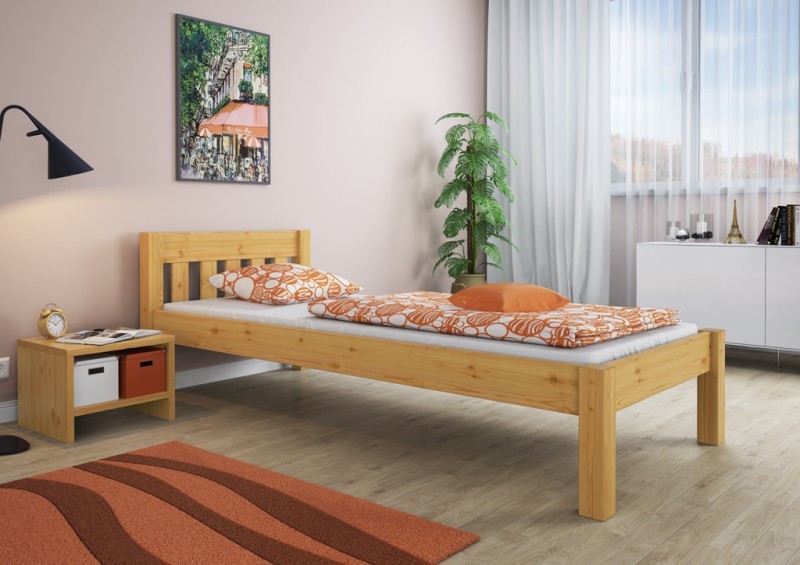 Bett Kiefer 80x200 Einzelbett Jugendbett Ohne Lattenrost U Zubeh r 60 Bett Kiefer 80x200 Einzelbett Jugendbett Ohne Lattenrost U Zubeh r 60