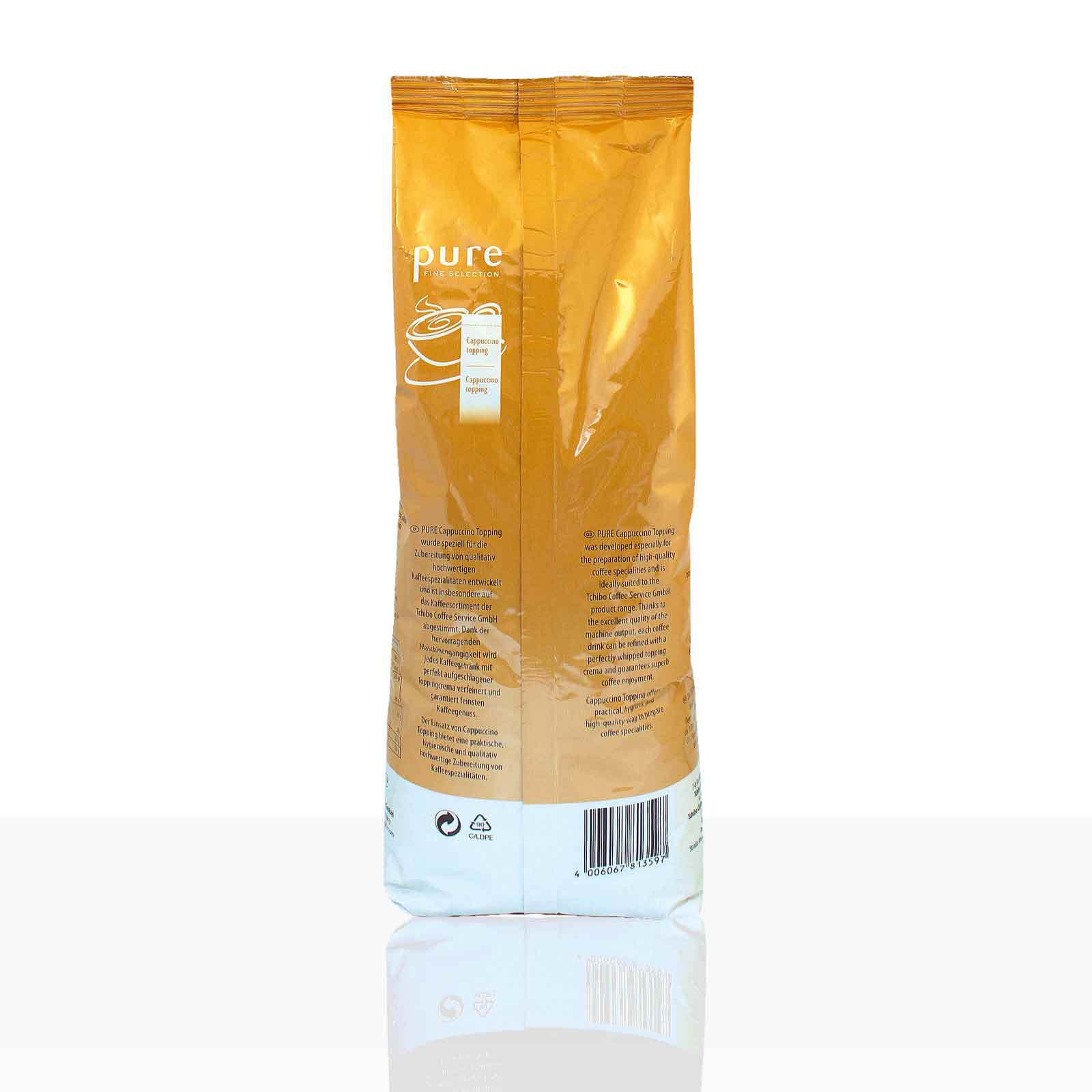 Tchibo Pure Fine Selection Cappuccino Topping Crema 10 x 1kg ...
