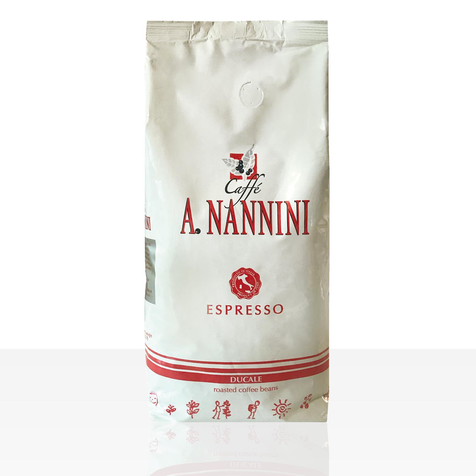 Nannini Espresso Ducale 1kg Kaffee ganze Bohne | Coffee B2B