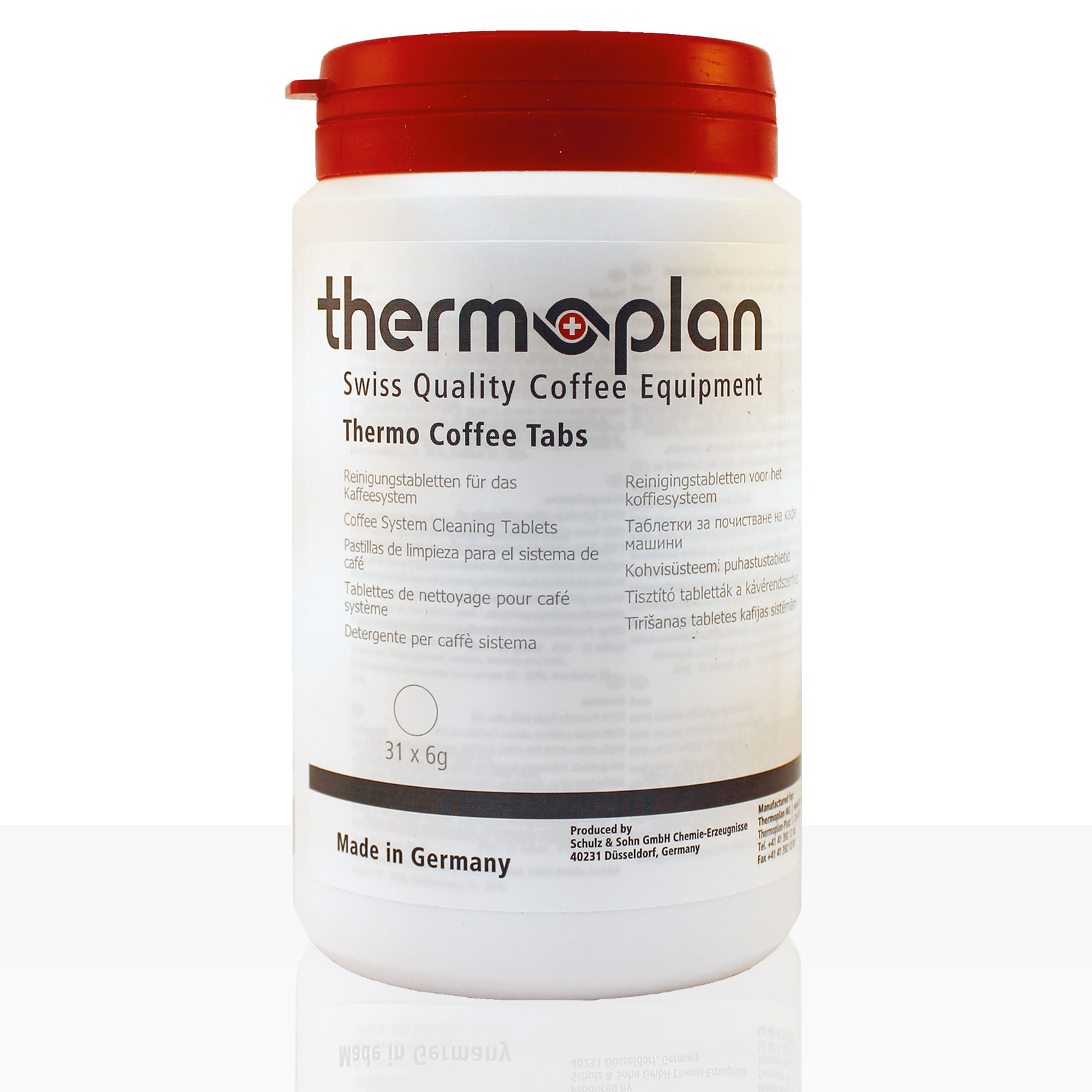 Thermoplan Thermo Coffeetabs Reinigungstabletten für Black & White 4c ...