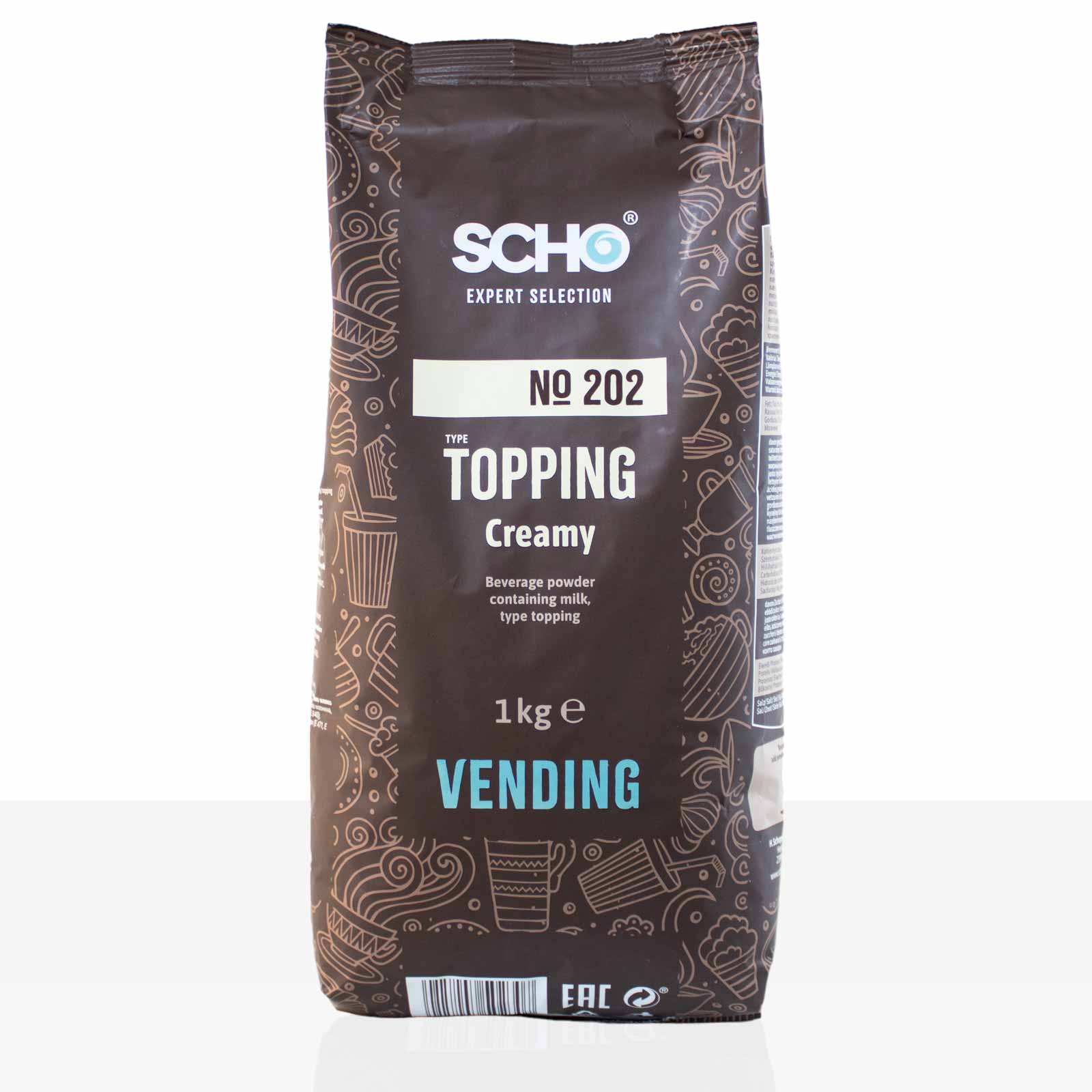 Scho No. 202 Topping Creamy 1kg | Coffeefair