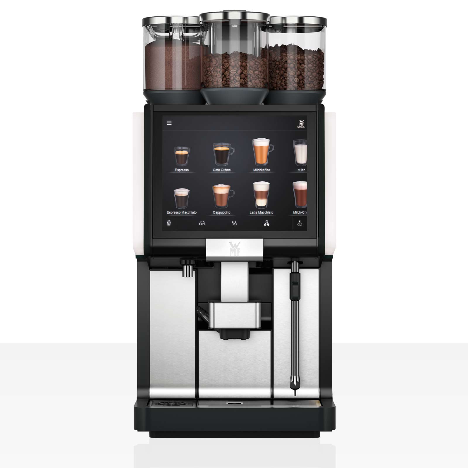 WMF Kaffeevollautomat 5000 S+ mit 2 Mühlen, 230V, Choc/Topping | Coffeefair