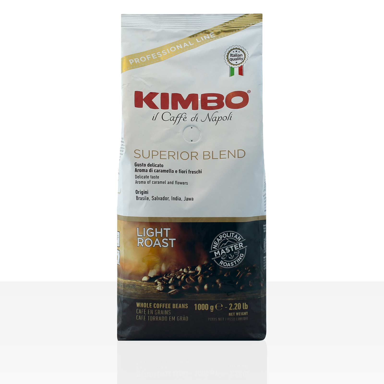 Kimbo Espresso Bar Superior Blend 500 x 1kg Kaffeebohnen | CoffeeB2B