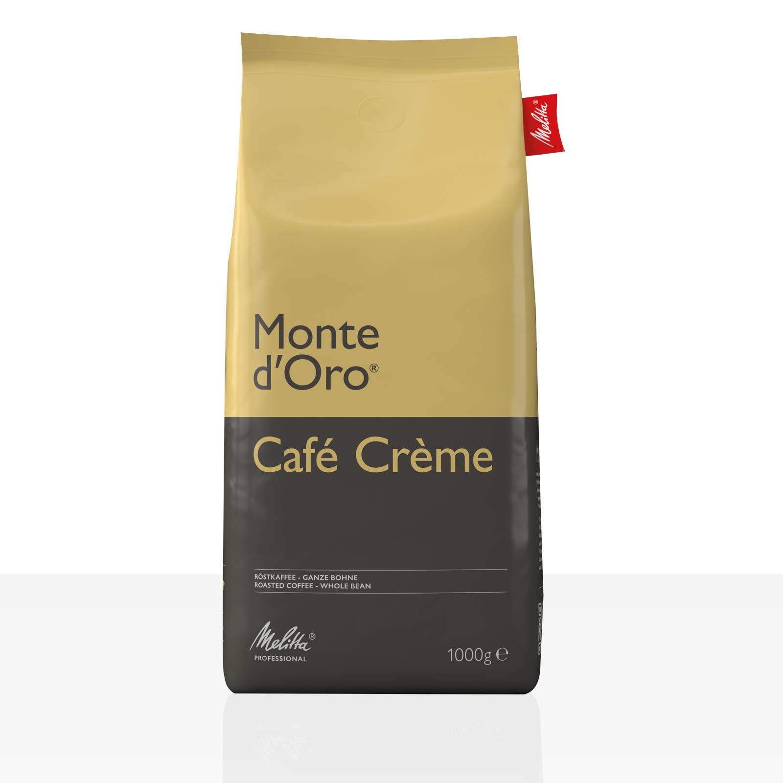 Melitta Monte d'Oro Cafe Creme mild - 320 x 1kg Kaffeebohnen ...