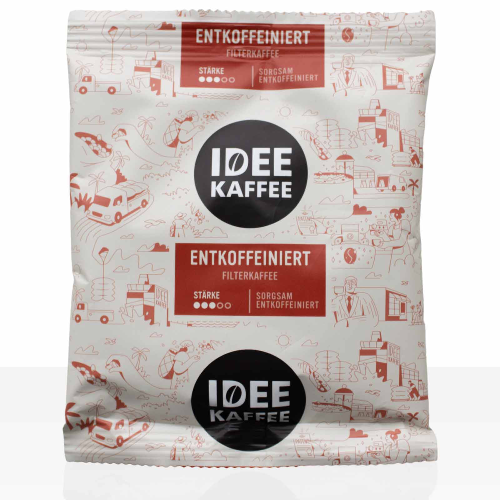 Darboven Idee Kaffee Classic entkoffeiniert - 54 x 100 x 60g ...
