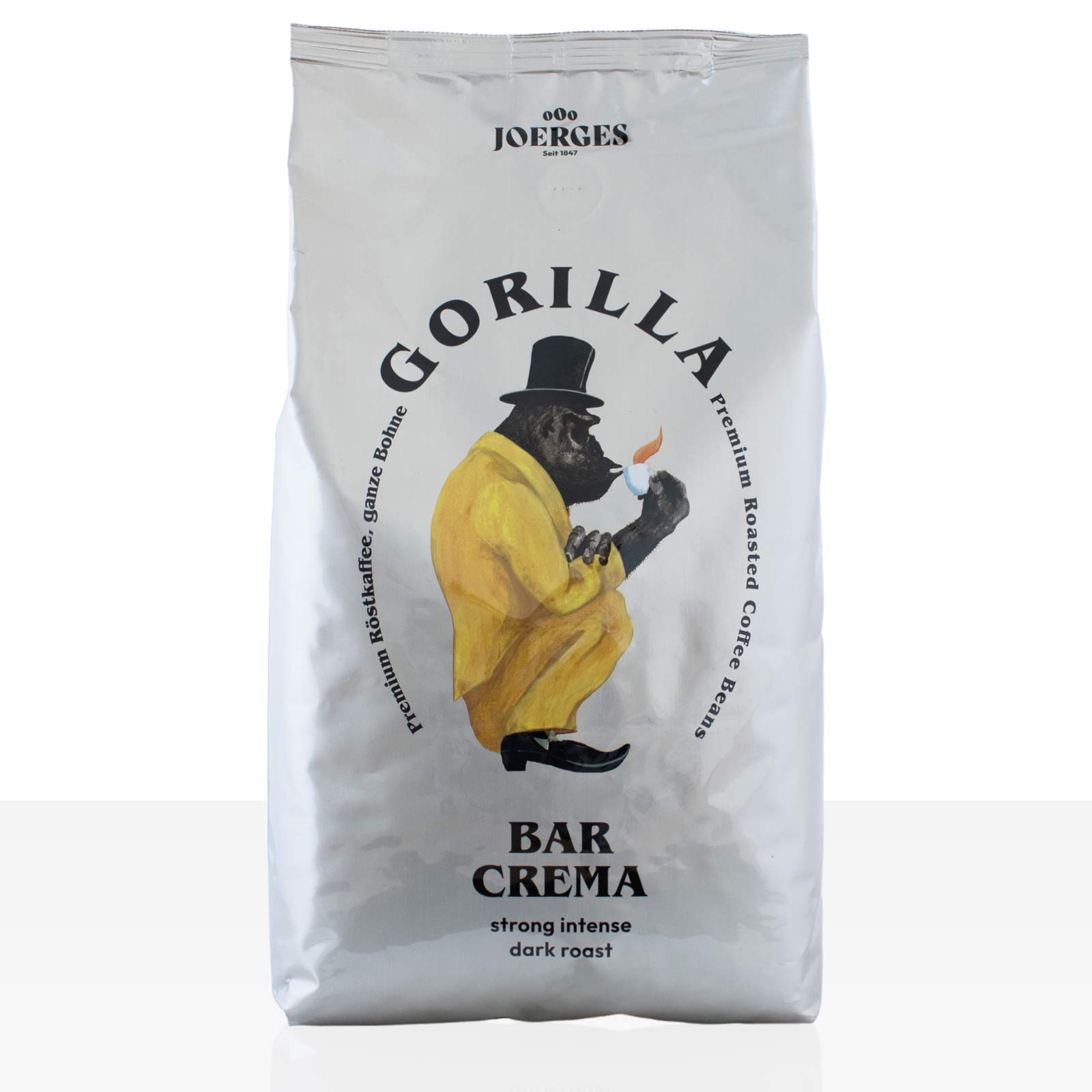 Gorilla Espresso Bar Crema 432 x 1kg Kaffeebohnen - sortenreine Palette ...