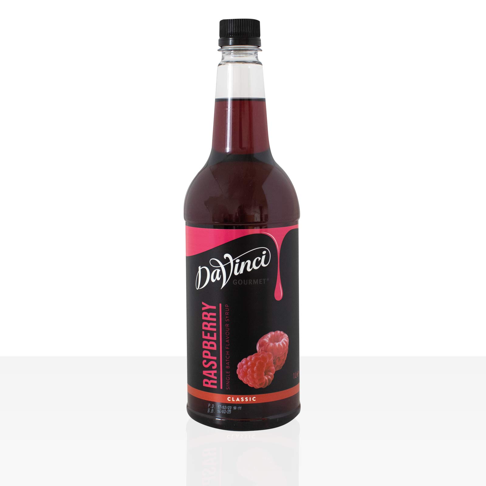 DaVinci Gourmet Sirup Raspberry Himbeere 1l | CoffeeB2B