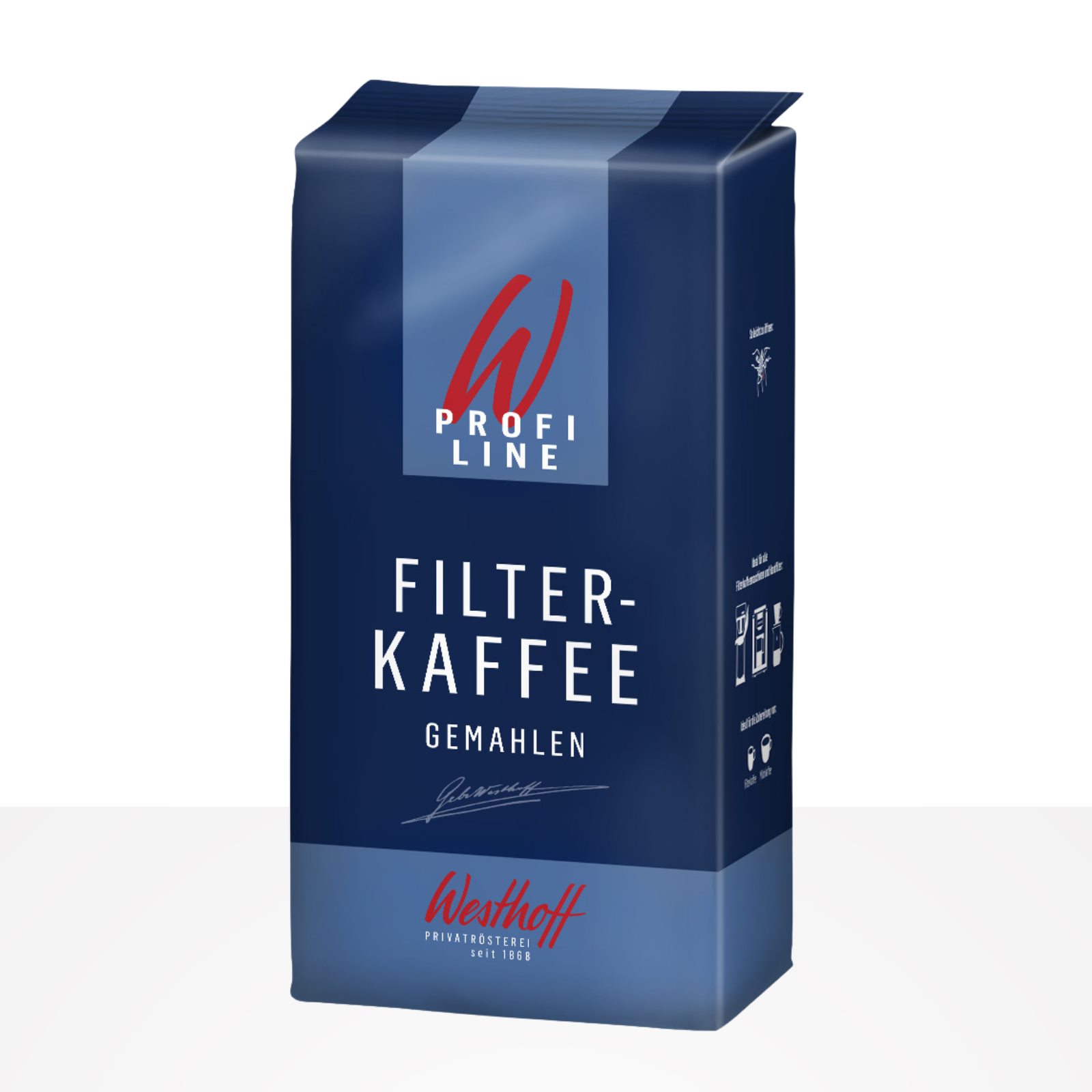 Westhoff Profi Line Filterkaffee Standard - 500g Kaffee gemahlen ...