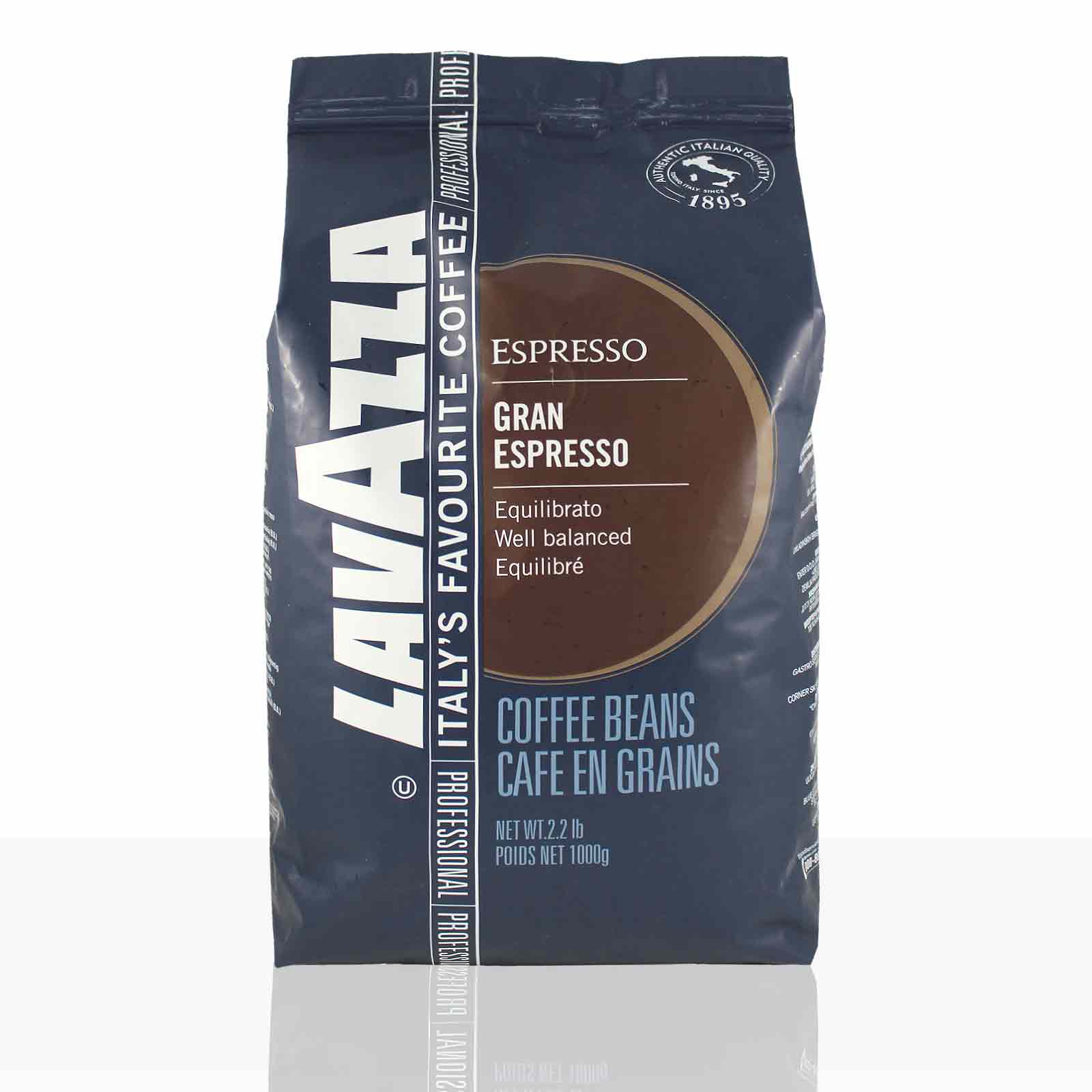 Lavazza Espresso Gran Espresso - 1kg ganze Kaffee-Bohne