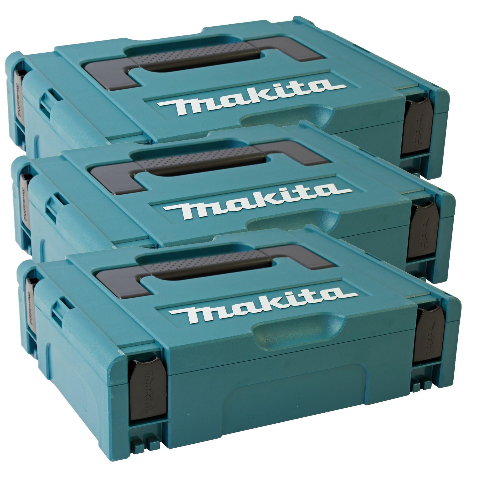 3 Stück Makita MAKPAC Set Größe 1 OHNE Boden- und Deckenpolster P-02369 ...