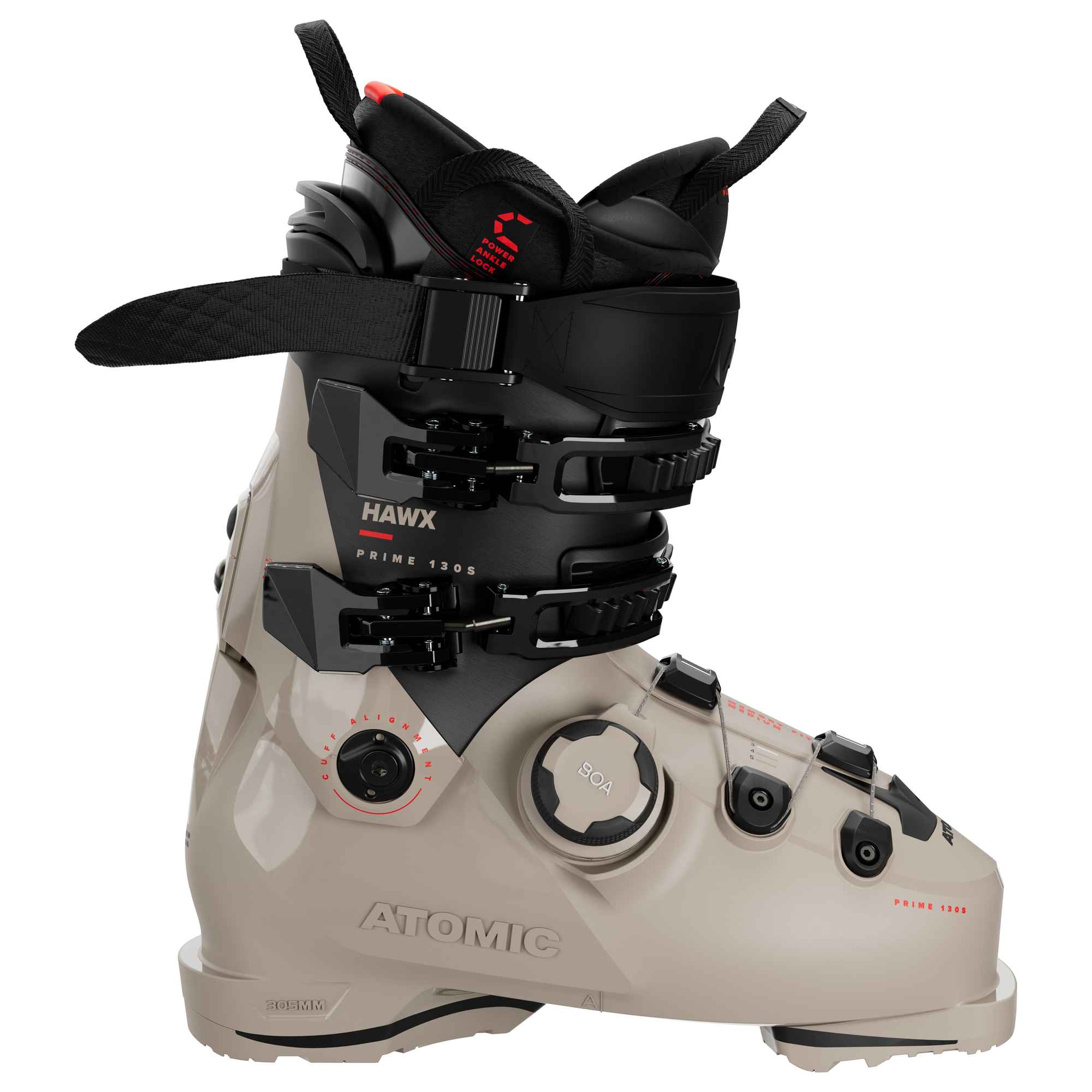 Atomic Hawx Prime 130 S Boa GW - Cement (2024/25) | Skihaus Hellenberg e.K.