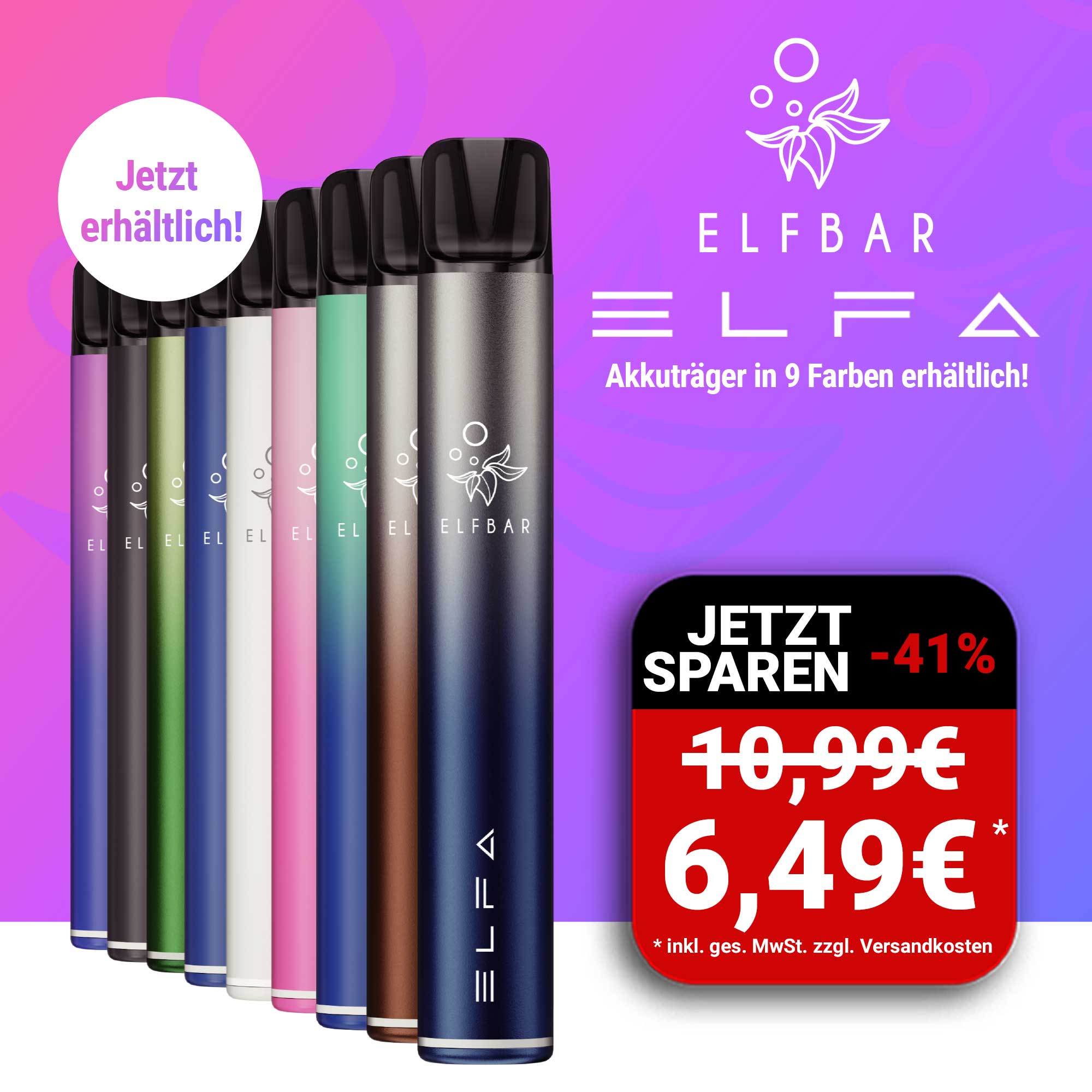 ELFBAR 600 | ELFA Pods | LOST MARY ab 5,50 Kaufen | Elfbargermany