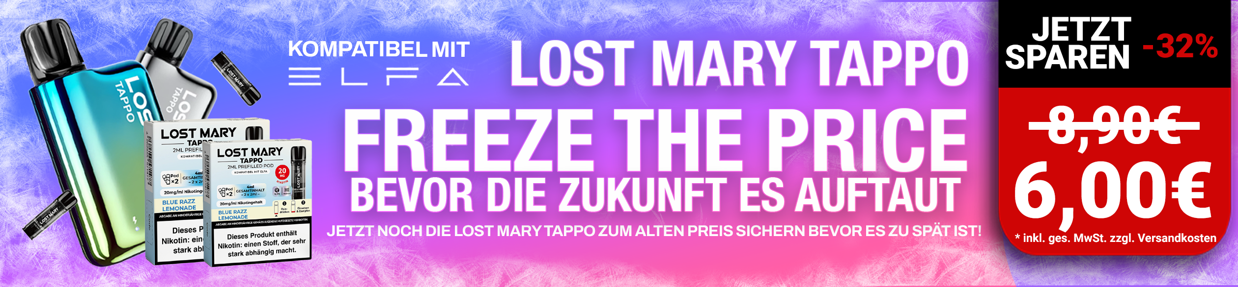 ELFBAR 600 | ELFA Pods | LOST MARY ab 4,99 Kaufen | Elfbargermany