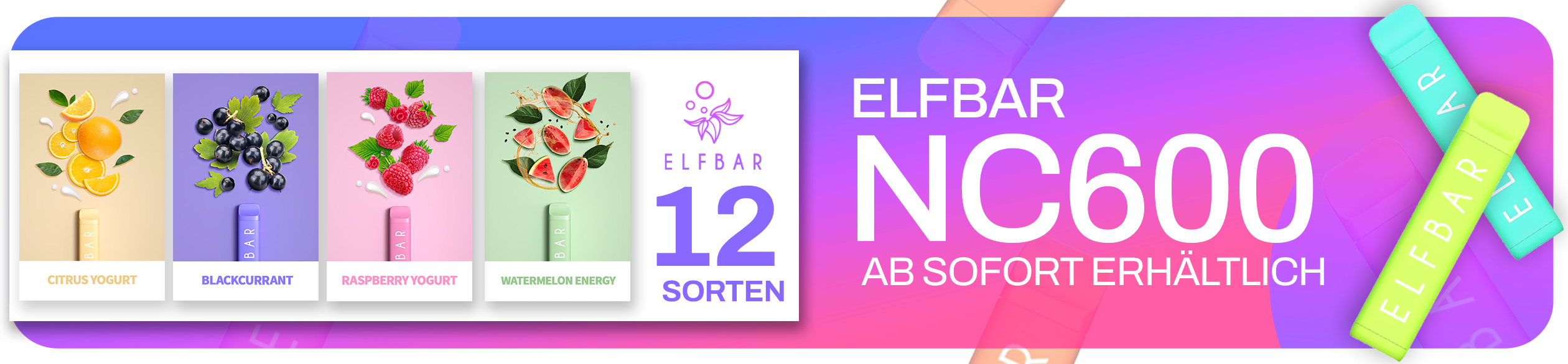 ELFBAR 600 | ELFA Pods | LOST MARY ab 4,99 Kaufen | Elfbargermany