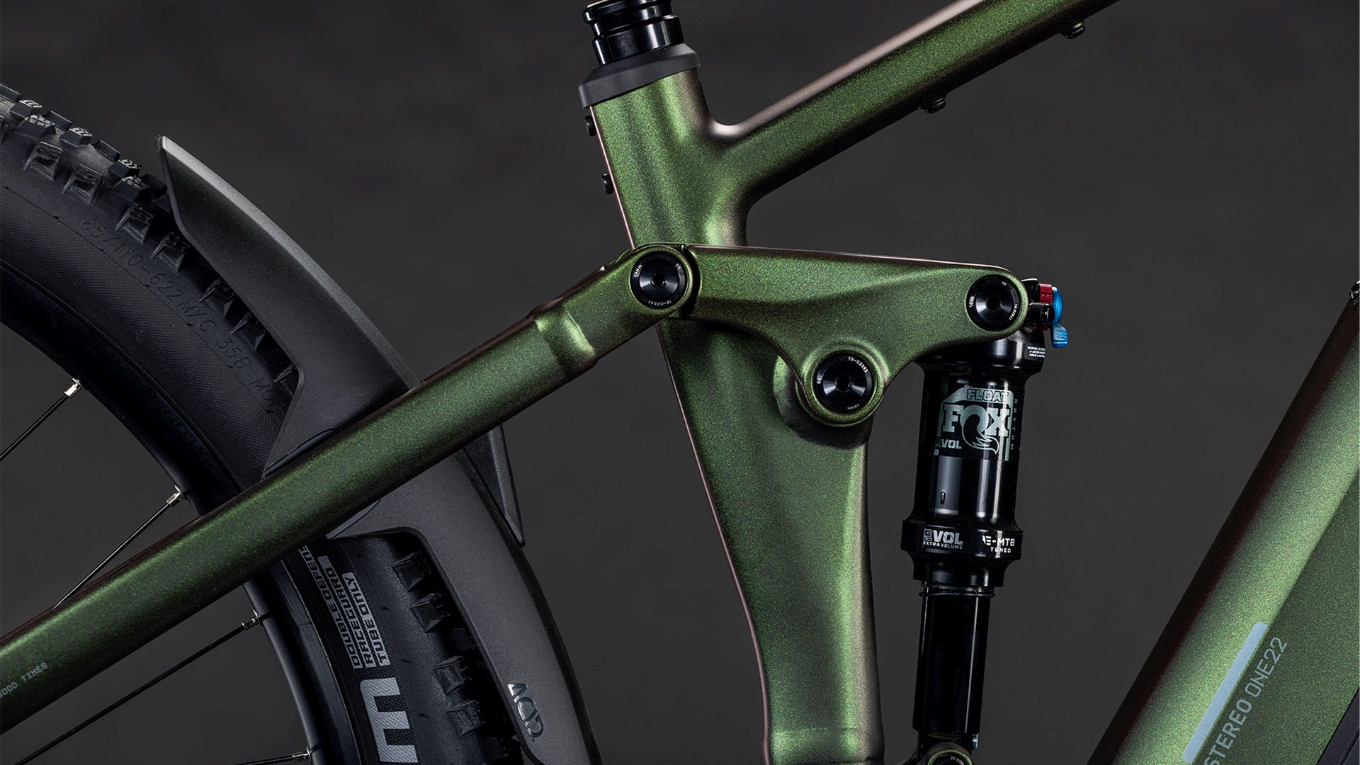 E-MTB Fully Cube Stereo Hybrid ONE22 SLX 800 27.5" stellar´n´green 2026 ...