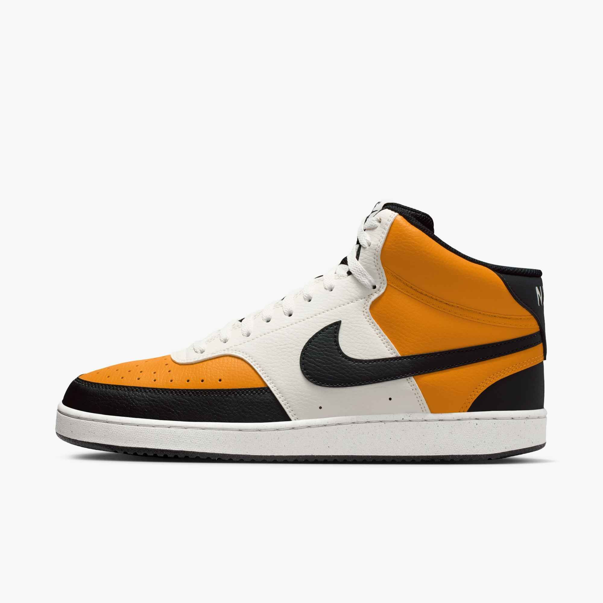 Nike Nike Court Vision Mid Nn - gold leaf/black-sail | Sport-Versand24 ...