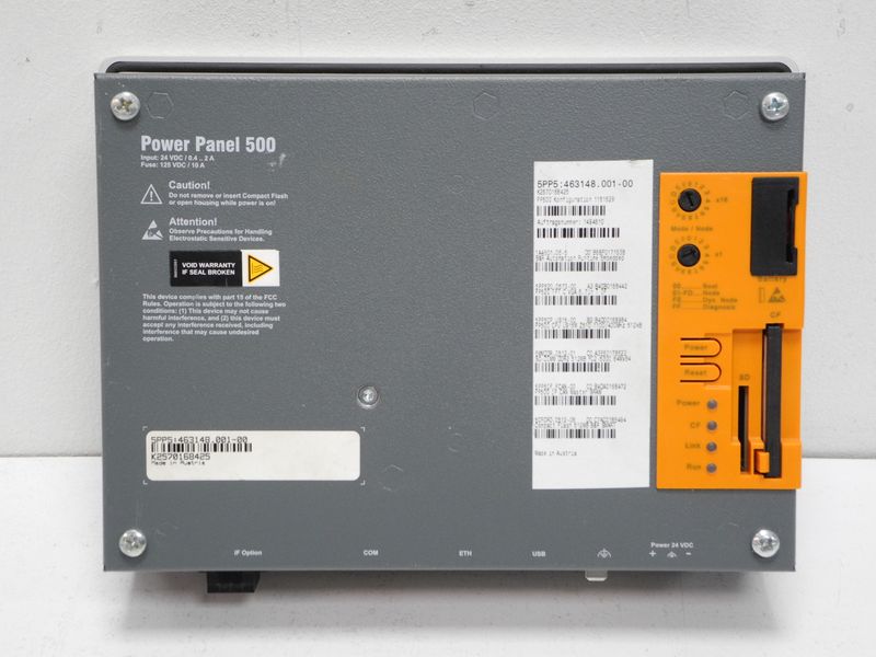 B&r Power Panel 500 5PP520.0573-00 Rev A2 5PP5:463148.001-00 TESTED ...