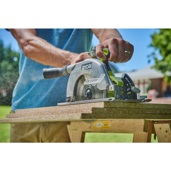Ryobi ONE+ Brushless Akku Handkreissäge R18CS7-0 Akkuwerkzeuge Ryobi ...