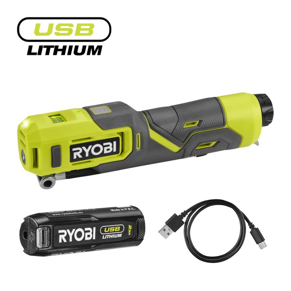 Ryobi 4V USB Akku Mini Kompressor RI4-120G | tools4you