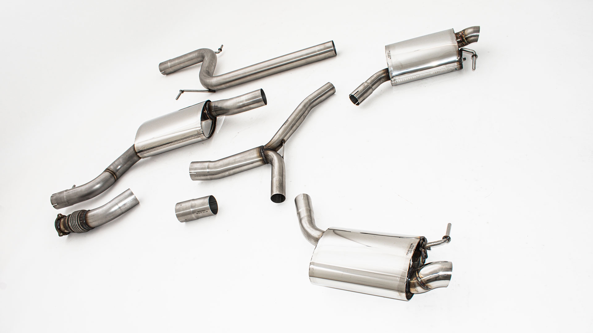 FMS Duplex Sportauspuffanlage Audi A4 Avant 8W5, 8WD, B9