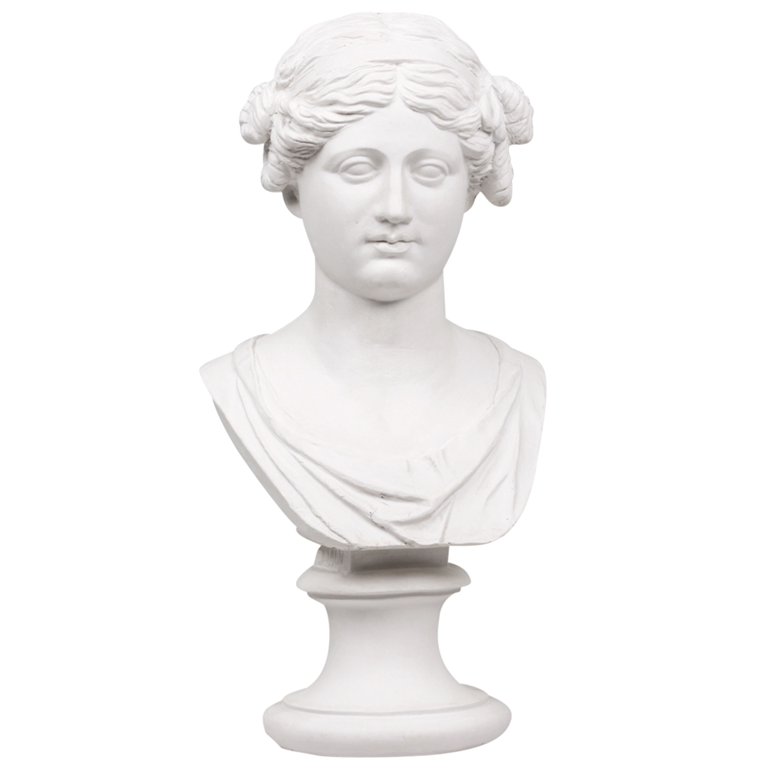 Chic Antique Denmark Französische Büste 37cm weiß | deko-schwester